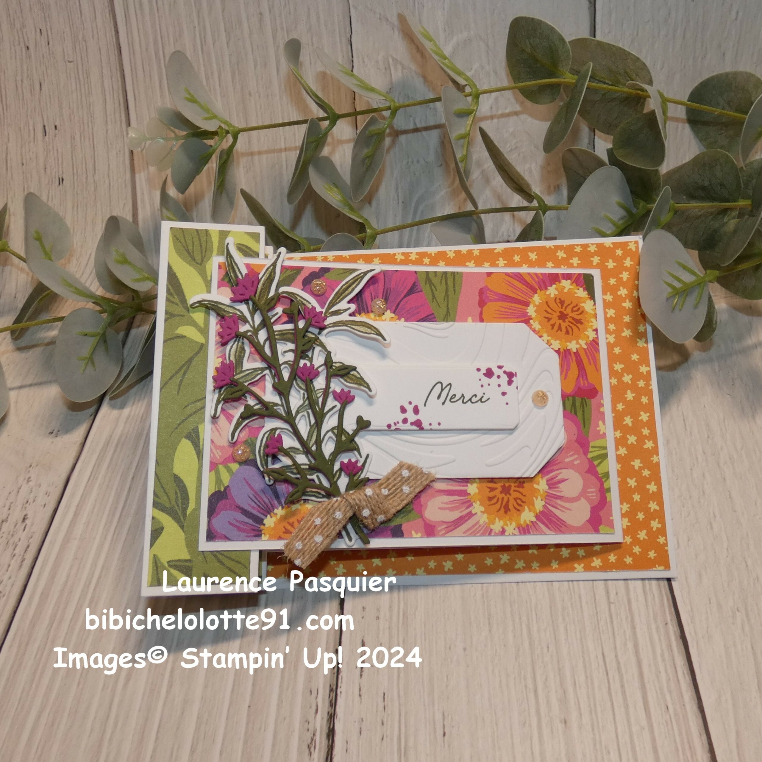 Carte papillon Zinnia - Bibiche Lolotte